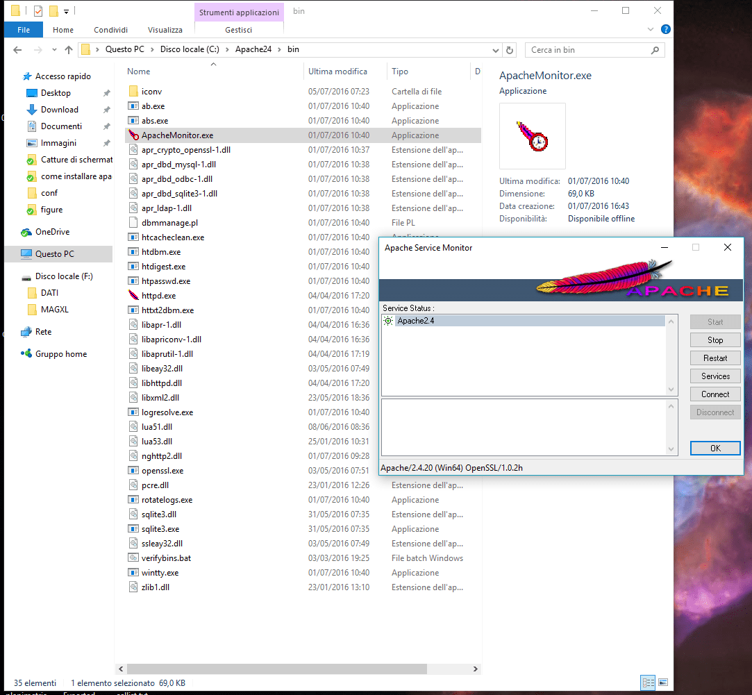 PHP – Installazione server Apache su windows | SCIENZE E TECNOLOGIE INFORMATICHE